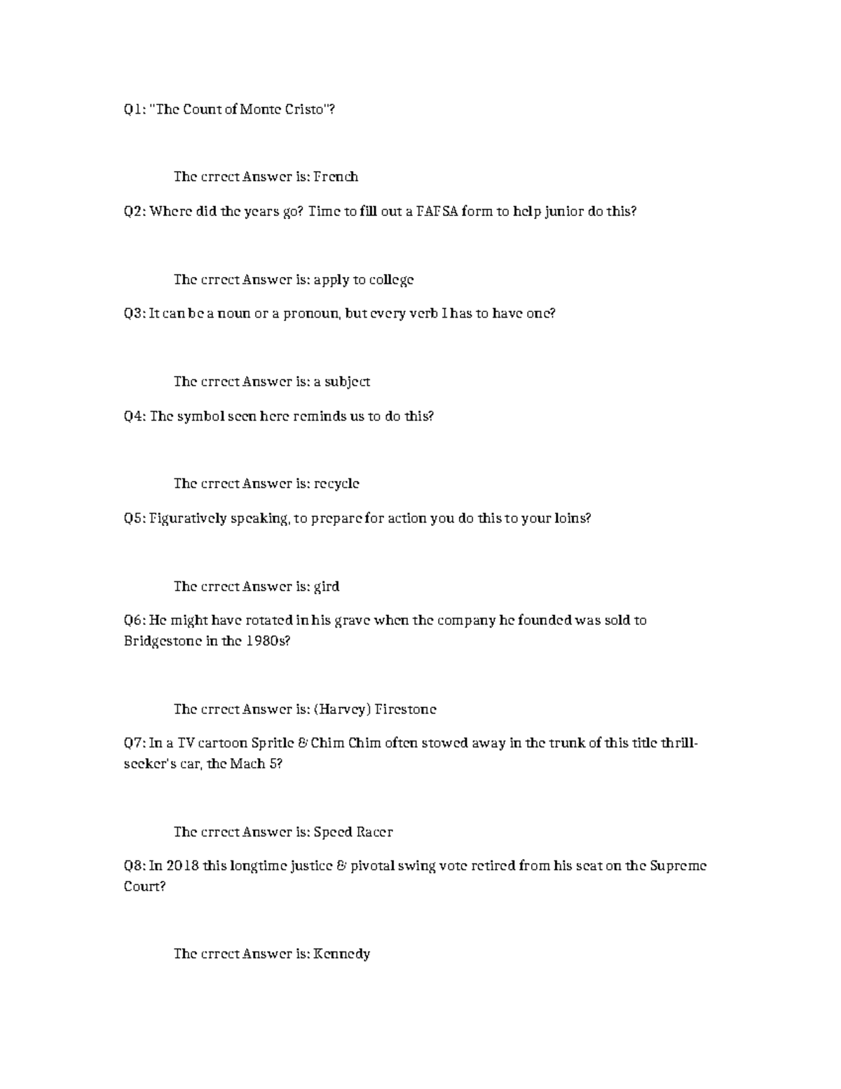 3 Summary for GEKA - adsad - Q1: "The Count of Monte Cristo"? The ...