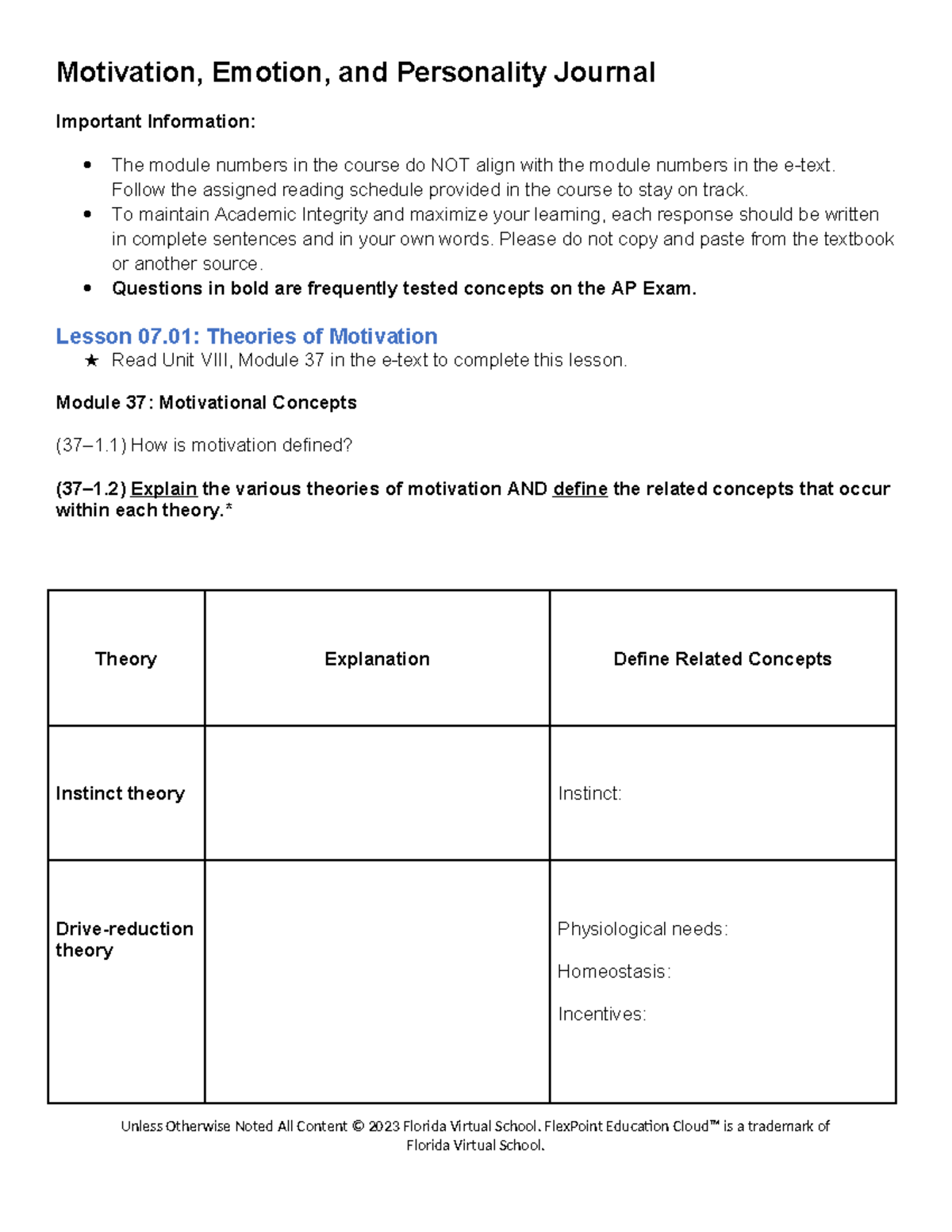 motivation_emotion_and_personality_journal.doc - Motivation, Emotion ...