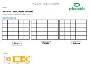WW1 ROB1 AND ROB2 - microbit - 4TH QUARTER - WRITTEN WORK NO: GETTING ...