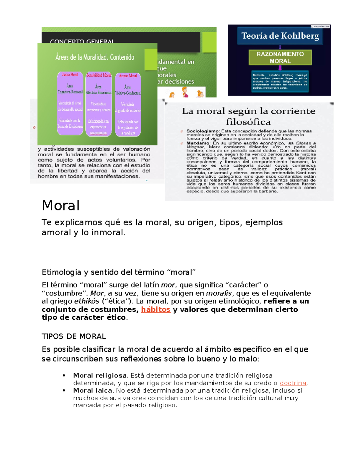 La teoria sociomoral sharon - Moral Te explicamos qué es la moral, su ...