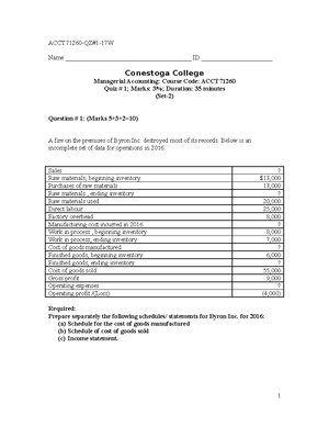 DOC-20230716-WA0000 - assignment - ACCT71260 - Conestoga College - Studocu