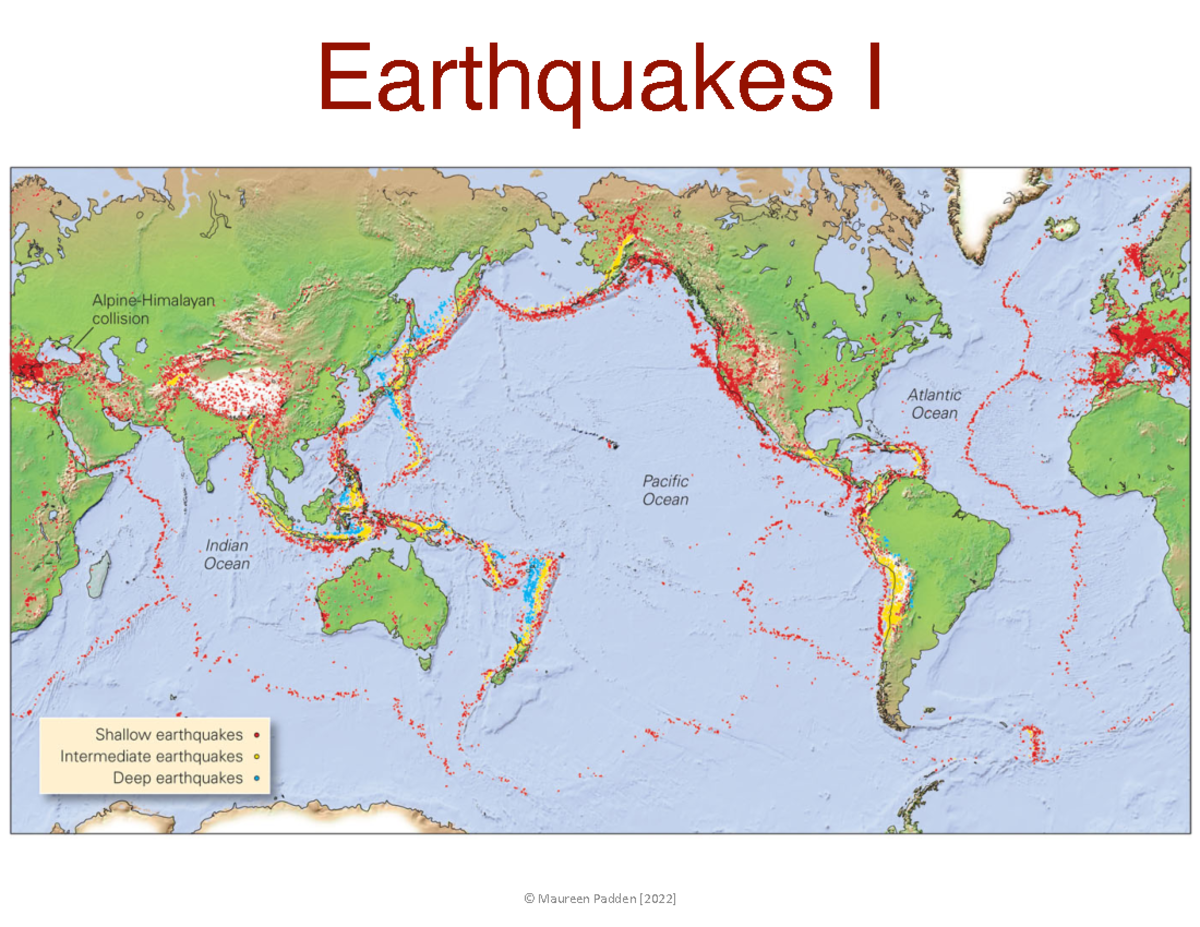 2GG3 lecture 6 Earthquakes I F22 - Earthquakes I Normal Faults Hanging ...