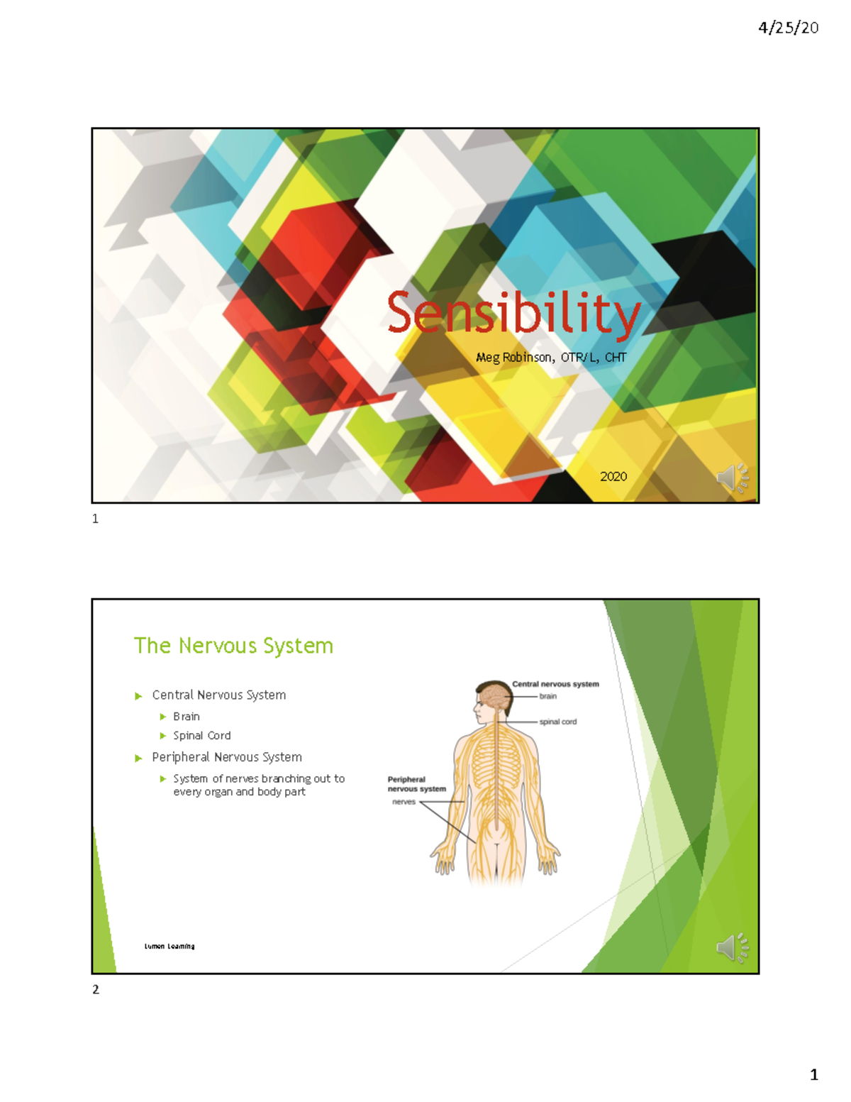 Sensibility Evaluation and Treatment Recorded(2)-1 - Sensibility Meg ...