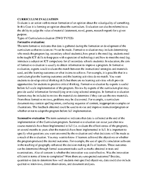 Tyler Model Curriculum development process 2 - Curriculum development ...