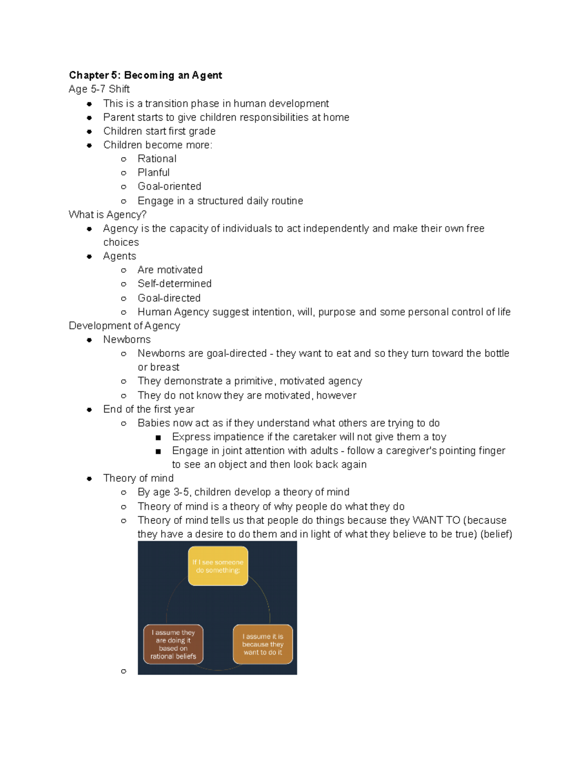 PSY 235 Chapter 5 - Professor Patricia Morokoff. - Chapter 5: Becoming ...