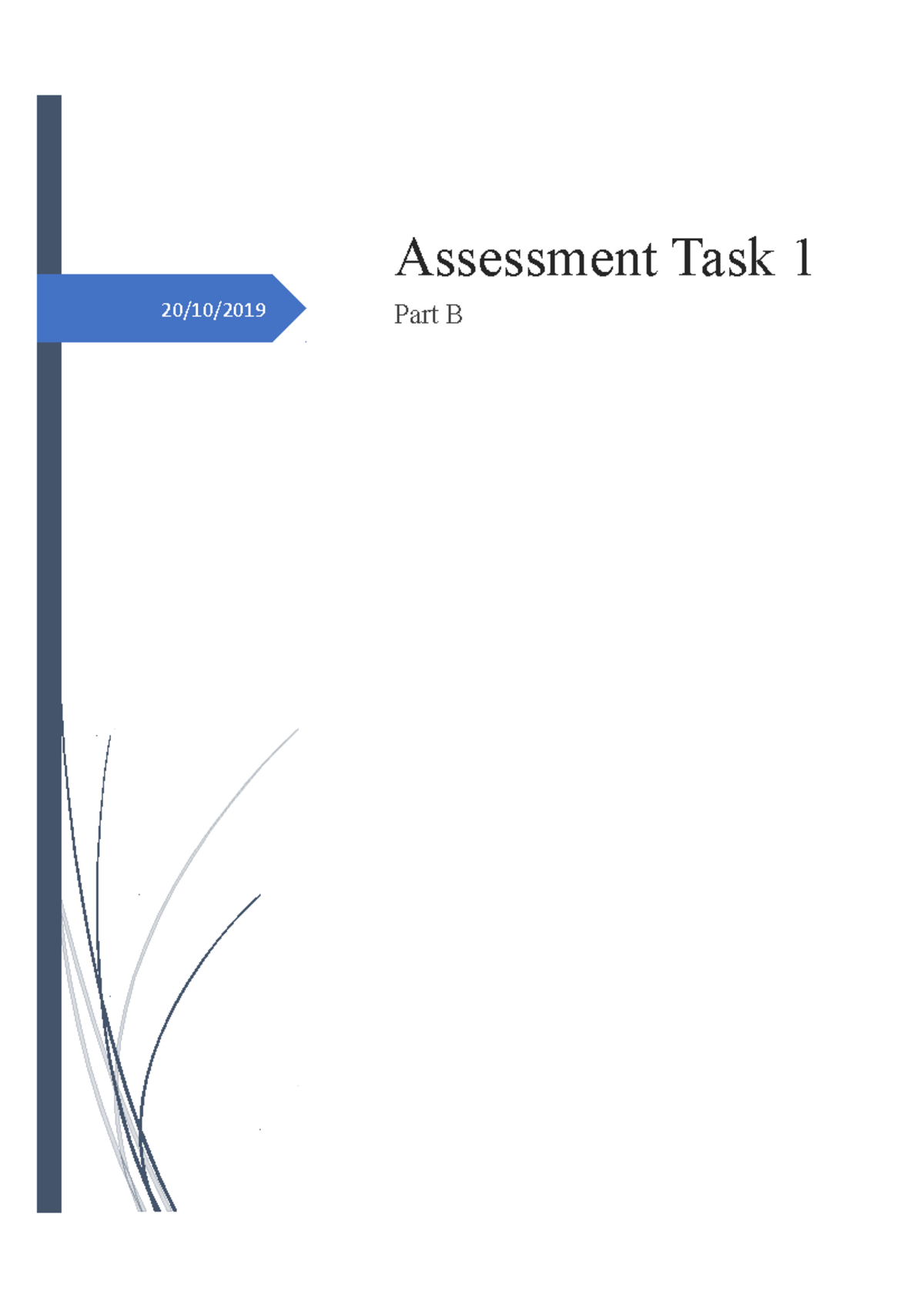 Point of View Journal Essays 3 & 4 - 20/10/ Assessment Task 1 Part B ...