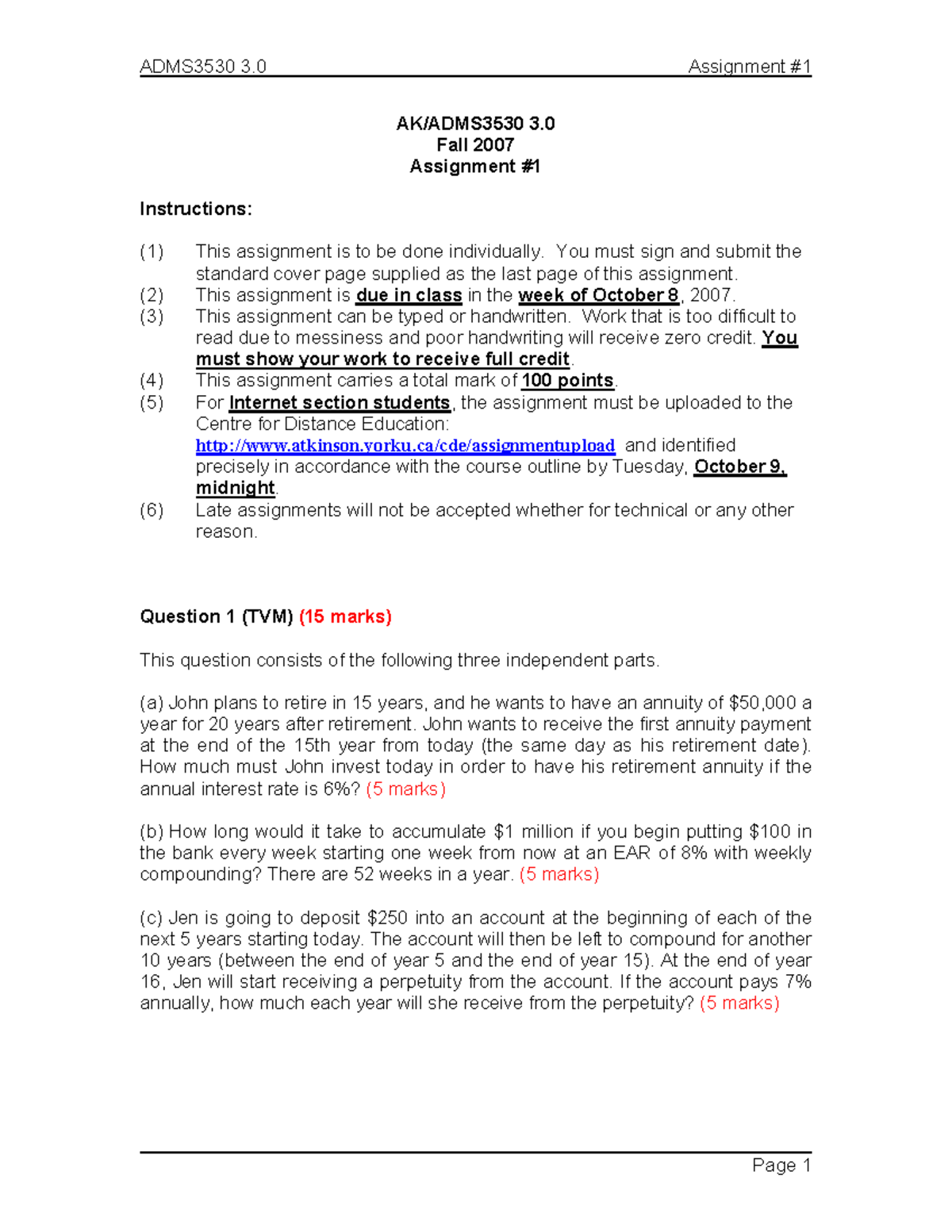 Solution Assignment and Exam Fundamentals of Corporate Finance Brealy ...