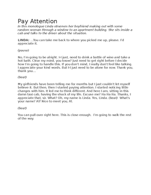 Stage Directions WHat they Mean and How To Follow Them - Stage ...