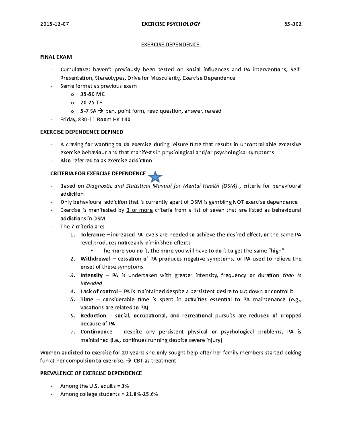 Lecture notes, lecture 6 - Complete and indepth lecture notes ...