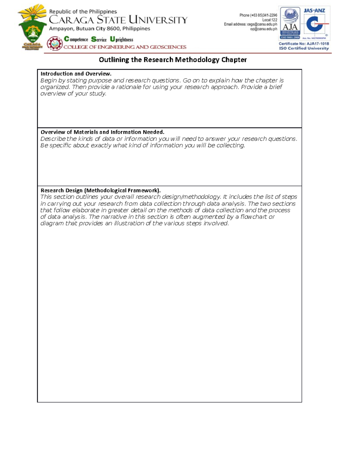 E-tivity 6 - 1212 - Outlining the Research Methodology Chapter ...