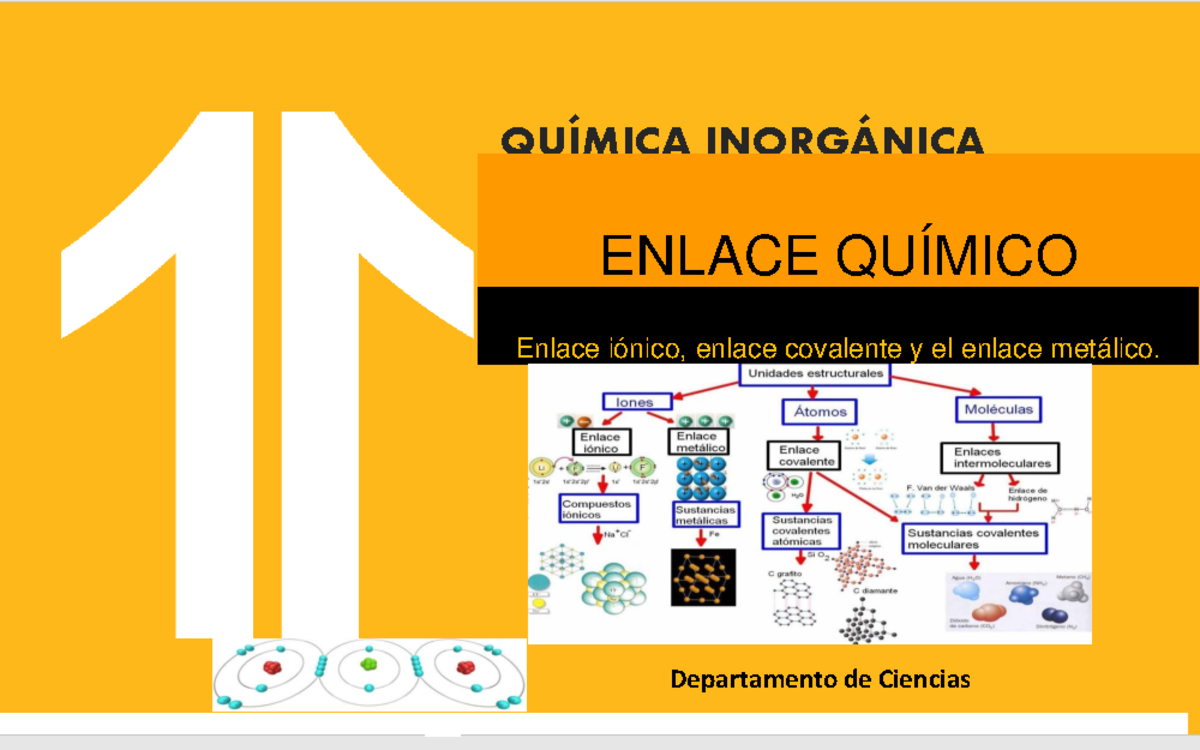 Sesion 2-2 Enlace Químico - Departamento de Ciencias QUÕMICA INORG¡NICA ...