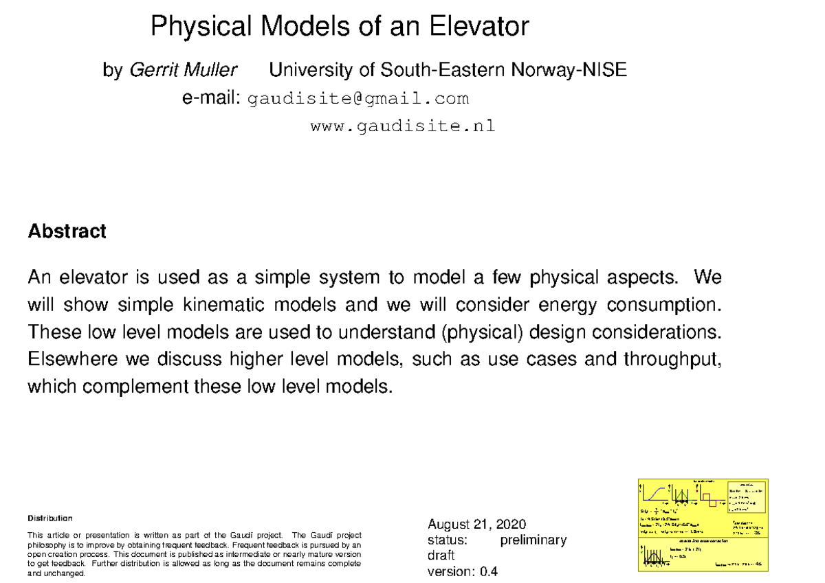 Elevator Physical Model Slides - Physical Models of an Elevator by ...