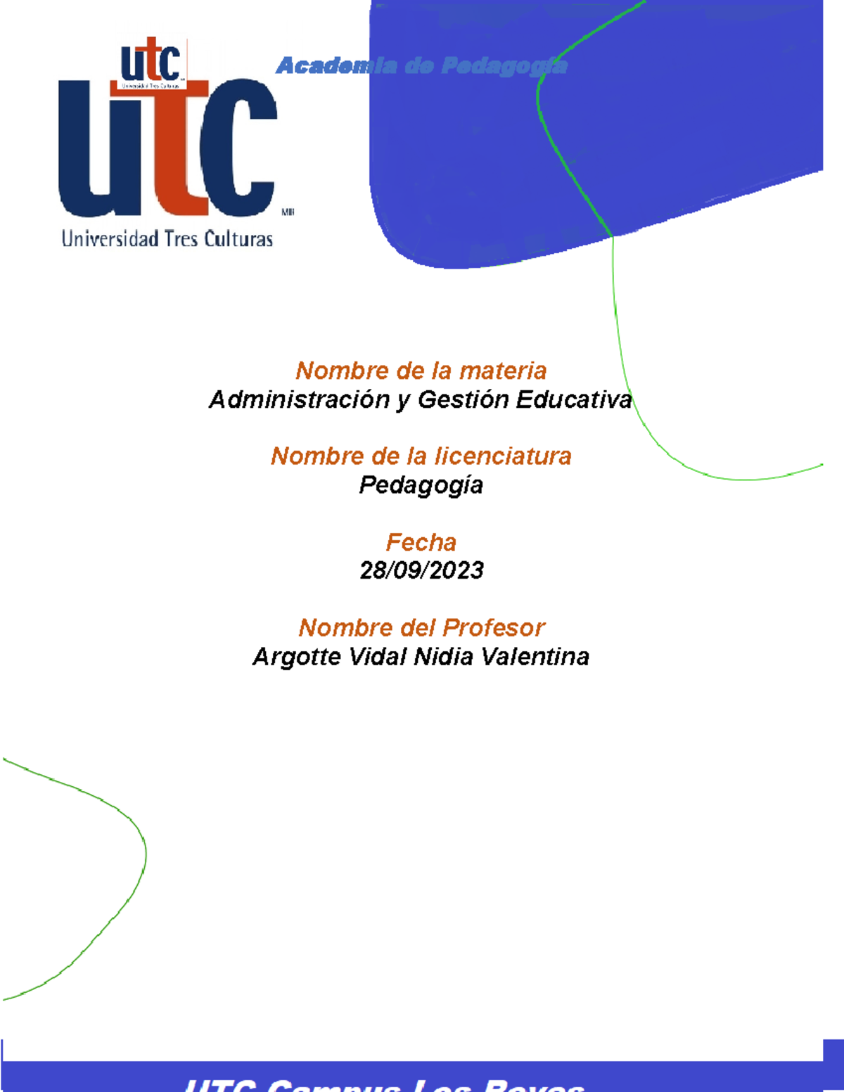 Plantilla-Entrega-de-Tareas-UTC (2) - Nombre de la materia ...