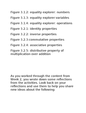 [Solved] As an aspiring educator you might be teaching this weeks concept - Mathematics For ...