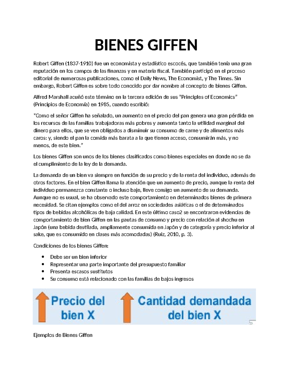 Bienes Giffen Luis Alfredo Laura Rojas - BIENES GIFFEN Robert Giffen ...