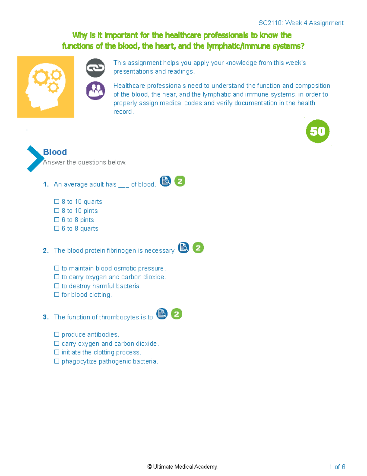 SC2110 WK4 Worksheet - SC2110: Week 4 Assignment Why is it important ...