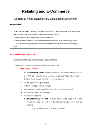 Chapter 3- Strategic Planning in Retailing - Retailing and E-Commerce ...