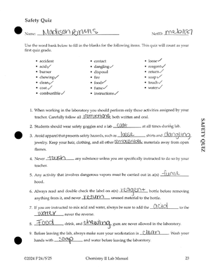 Ch5-worksheet - Extra Practice - Thermochemistry Practice (Chapter 5) From the following ...