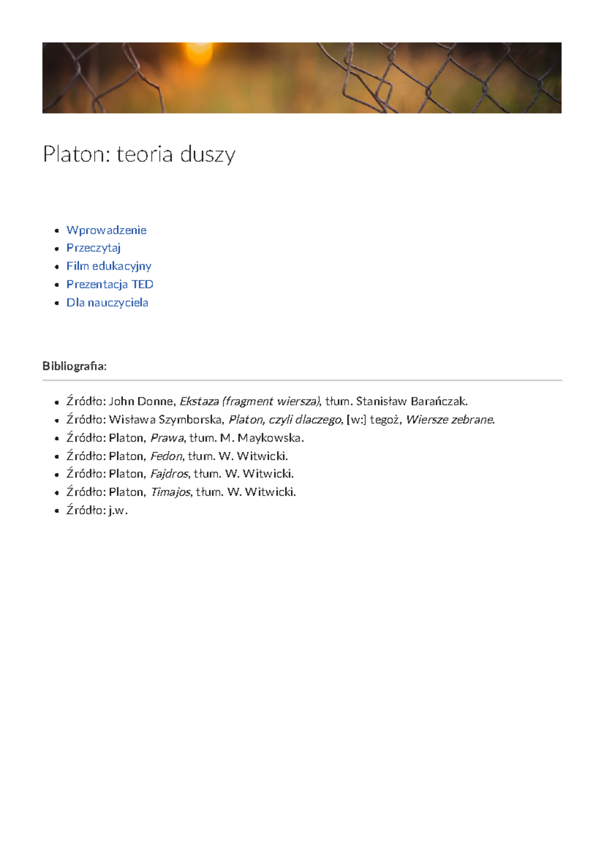 Platon teoria duszy - Platon: teoria duszy Wprowadzenie Przeczytaj Film ...