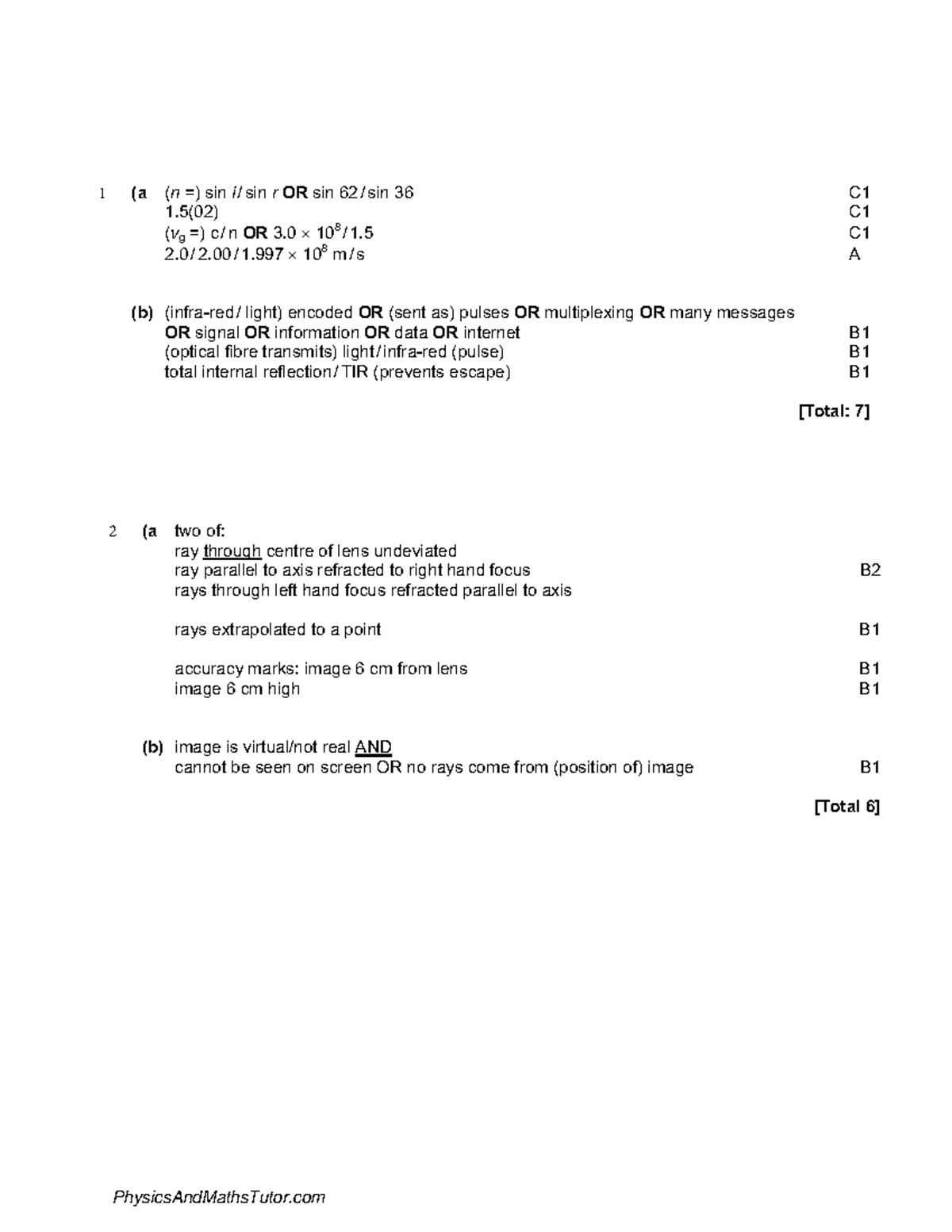 Light 3 MS - physics revision for homework and test and practice exams ...