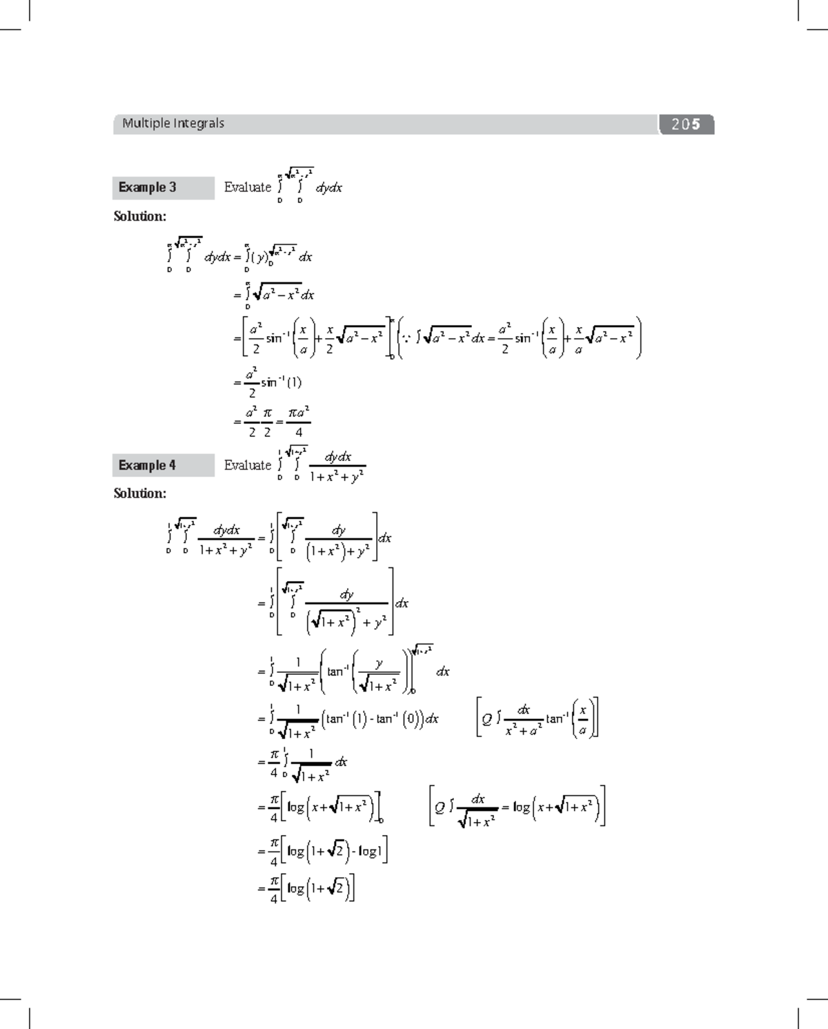 4 - delta function - Multiple Integrals 5 Example 3 Evaluate dydx a a x ...