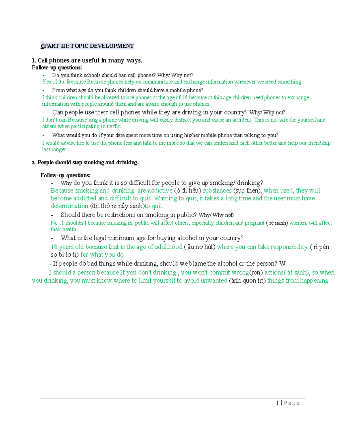 Phần-3 - The mutation rate of the GCK gene. - cPART III: TOPIC ...