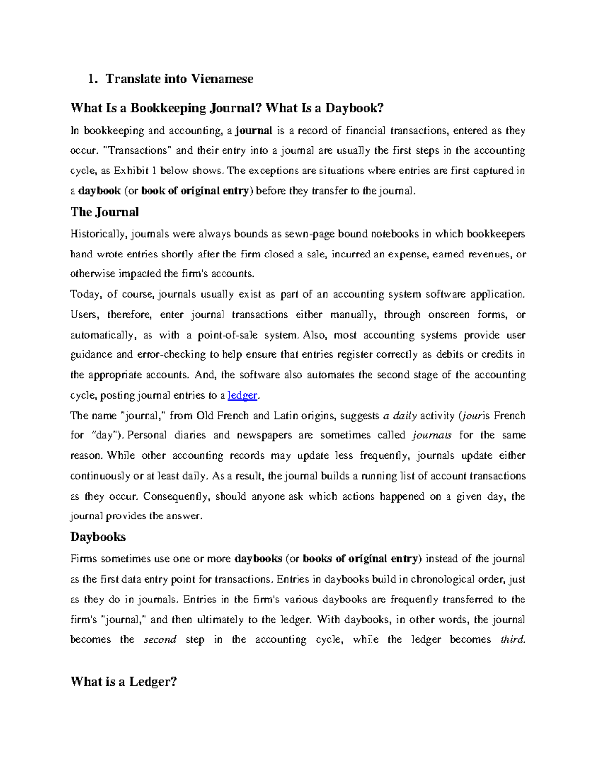 Hw1 Financial Accounting Is The Process Of Recording Summarizing And Reporting 1