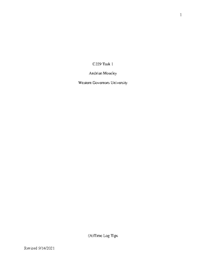 C489 task 2 RCA and FMEA - Passed first attempt - C489 - WGU - Studocu