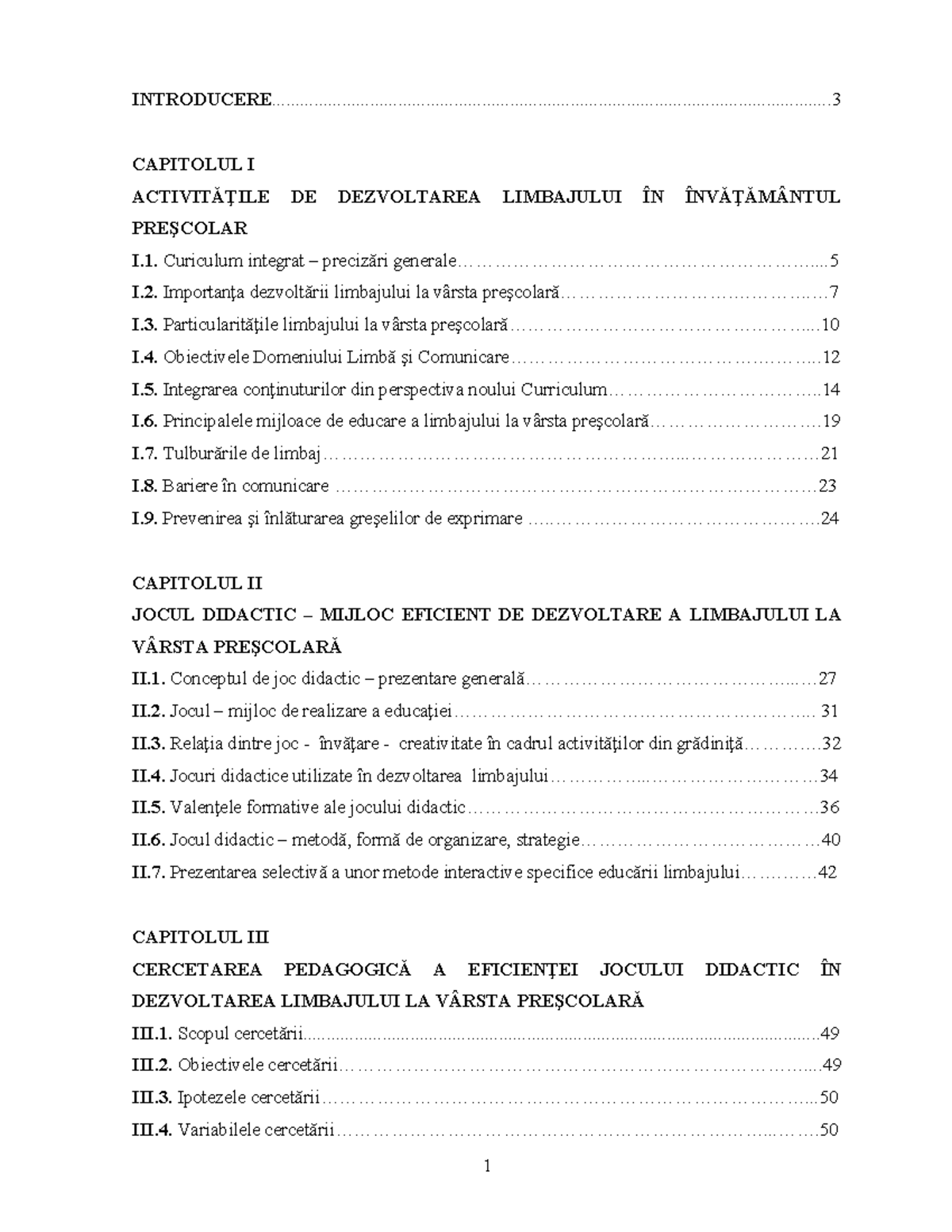 Rolul jocului didactic - - Studocu