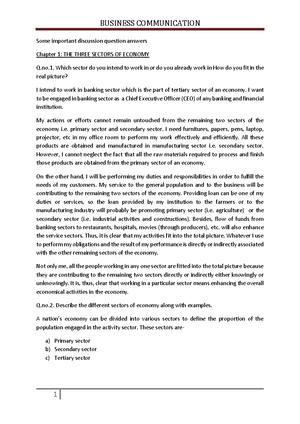 A report sample for all BBS students providing insights on how to ...