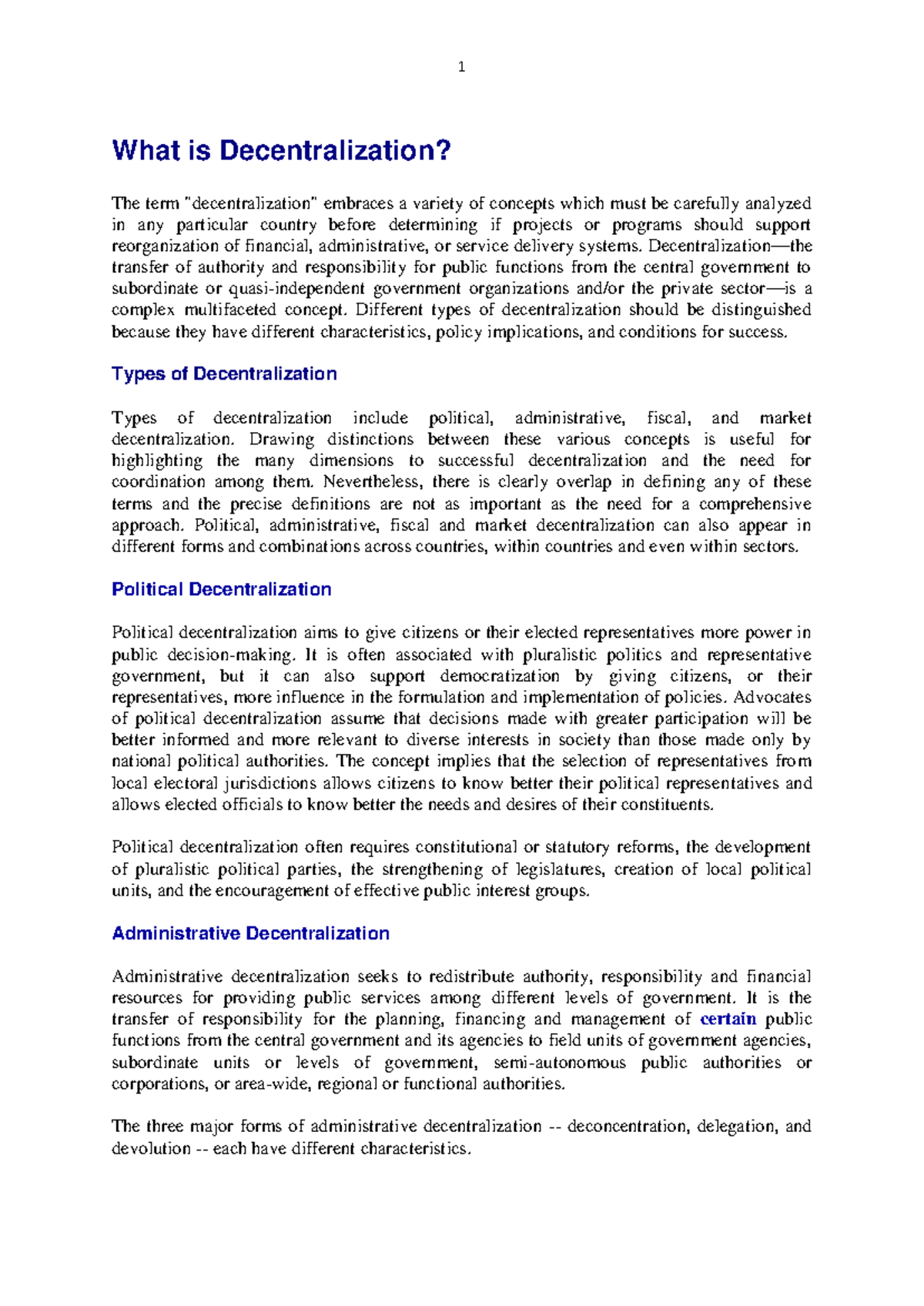 1624631490 - Decentralization and Local Governance - What is ...