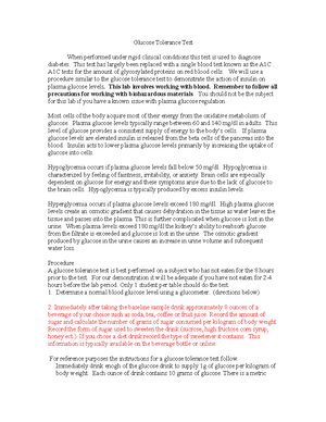 Glucose Homeostasis test 3 notes - Glucose Homeostasis Key Points: The ...