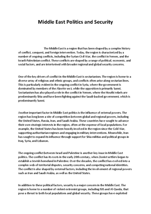 Globalization and Its Impact on World Politics - Globalization and Its ...