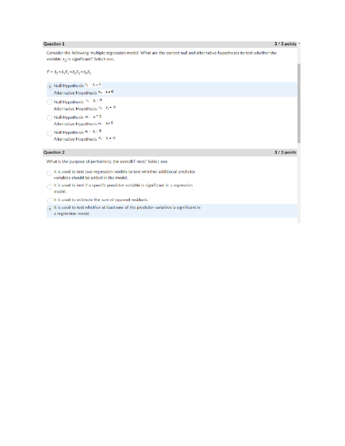 MAT243 7-3 Quiz - Module 7 quiz - MAT-243-X5061 - Studocu