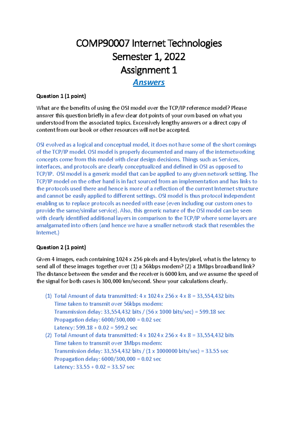 Comp90007-asmt - Official answer for assignment1 - COMP 90007 Internet Technologies Semester 1 ...