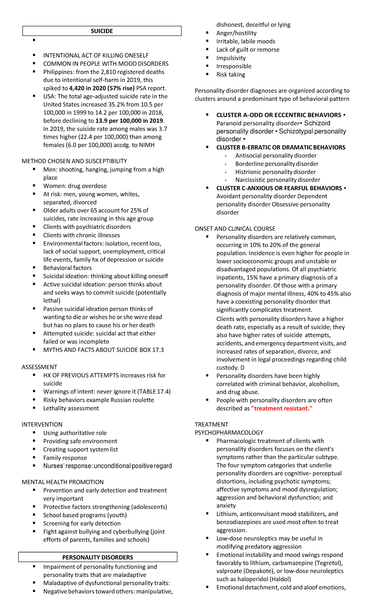 Suicide - INTENTIONAL ACT OF KILLING ONESELF COMMON IN PEOPLE WITH MOOD ...