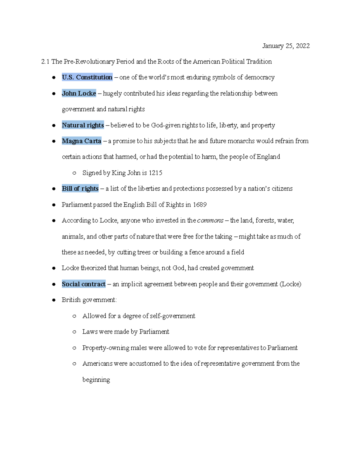 2.1 The Pre-Revolutionary Period and the Roots of the American ...