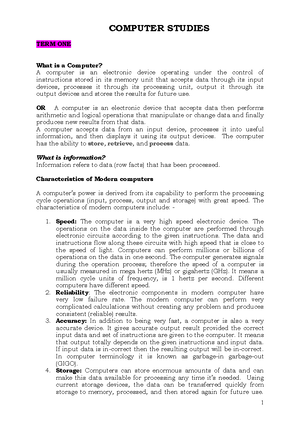 Given below are the basic functions of Microsoft Word - Editing and Formatting the existing ...