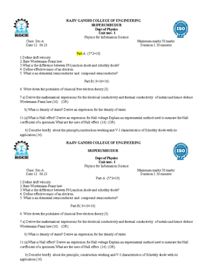 UNIT 5 - ghkgk - Unit V. CODE GENERATION AND CODE OPTIMIZATION Code Generation: The final phase ...