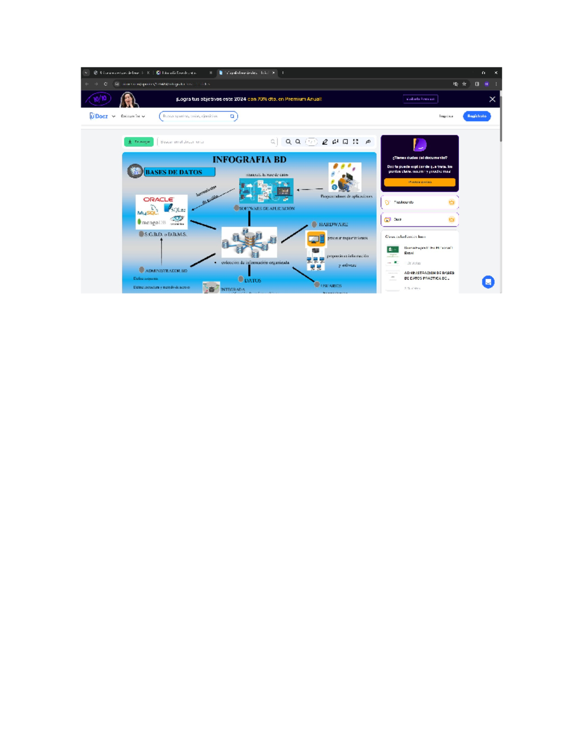 Bases DE Datos - 1. MySQL Tiene una alta capacidad de edición de las interfaces gráficas de ...