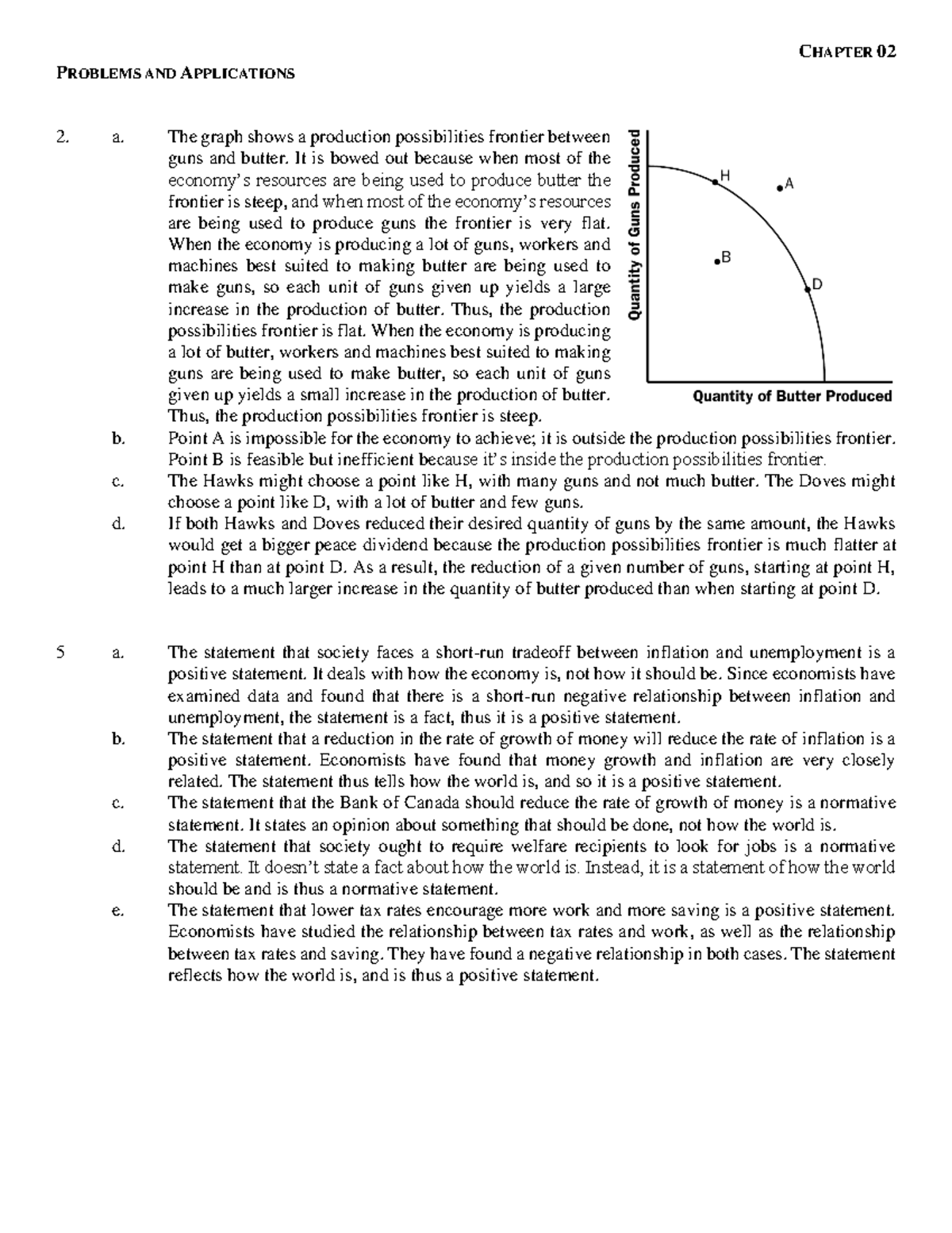 Micro - Chapter 02 - Recommended Problems - Solutions - CHAPTER 02 ...