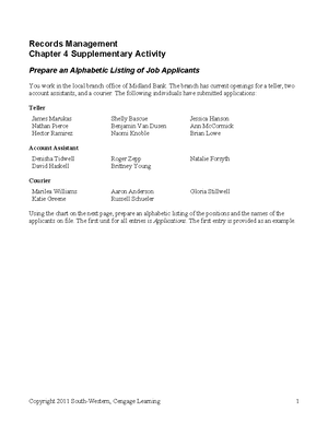 Ch 3 supplymentry activity classification system.docx New - Records ...