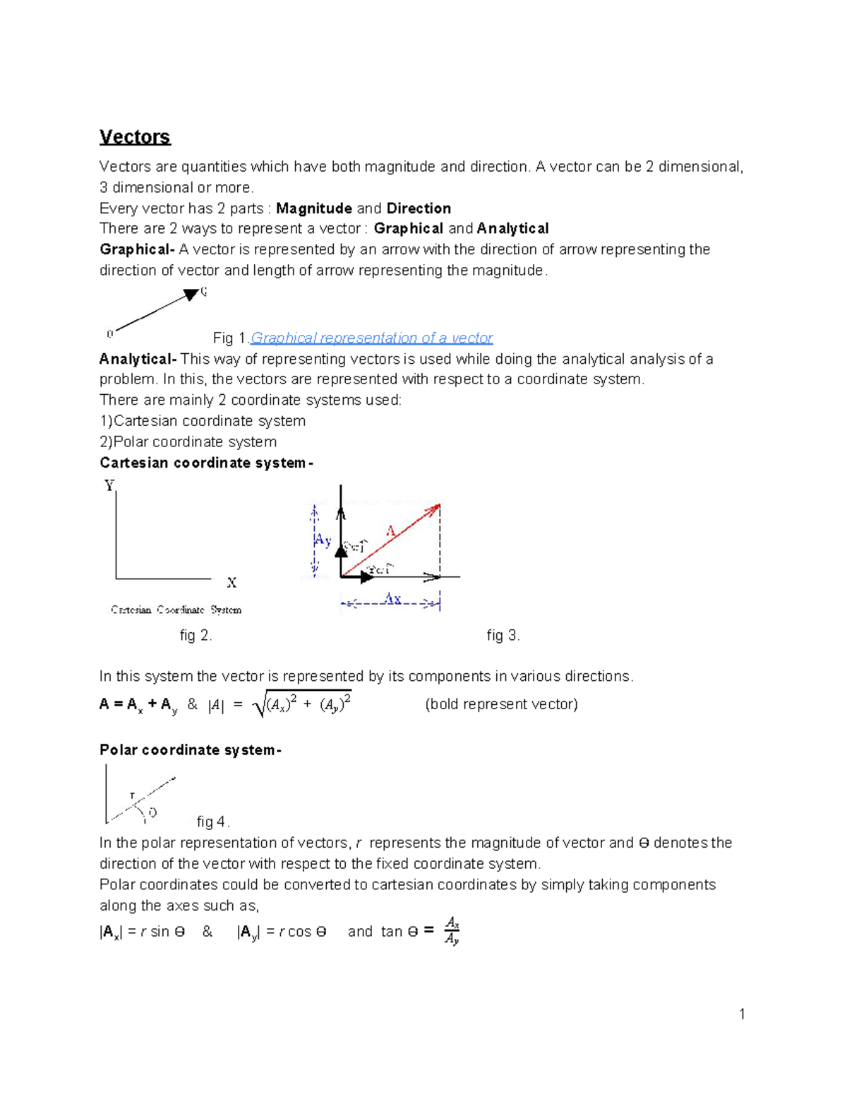 351284705 Vectors Rectilinear and Projectile Motion Tutorial - Vectors ...