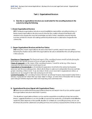 C721-Task 1 - Task 1 - Passed on 1st attempt - Change Management P ...