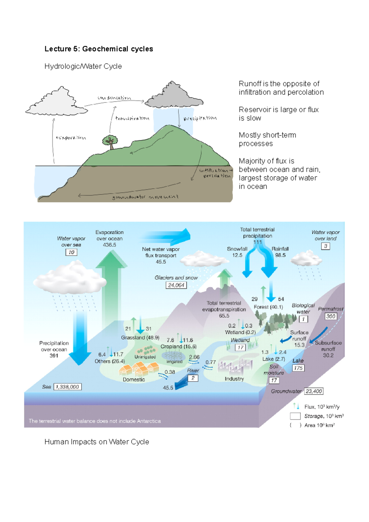 Lecture 5 - Geochemical Cycles - Lecture 5: Geochemical cycles ...