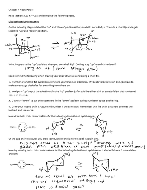 O Chem 1 Exam 2 - CHEM2040 - Studocu