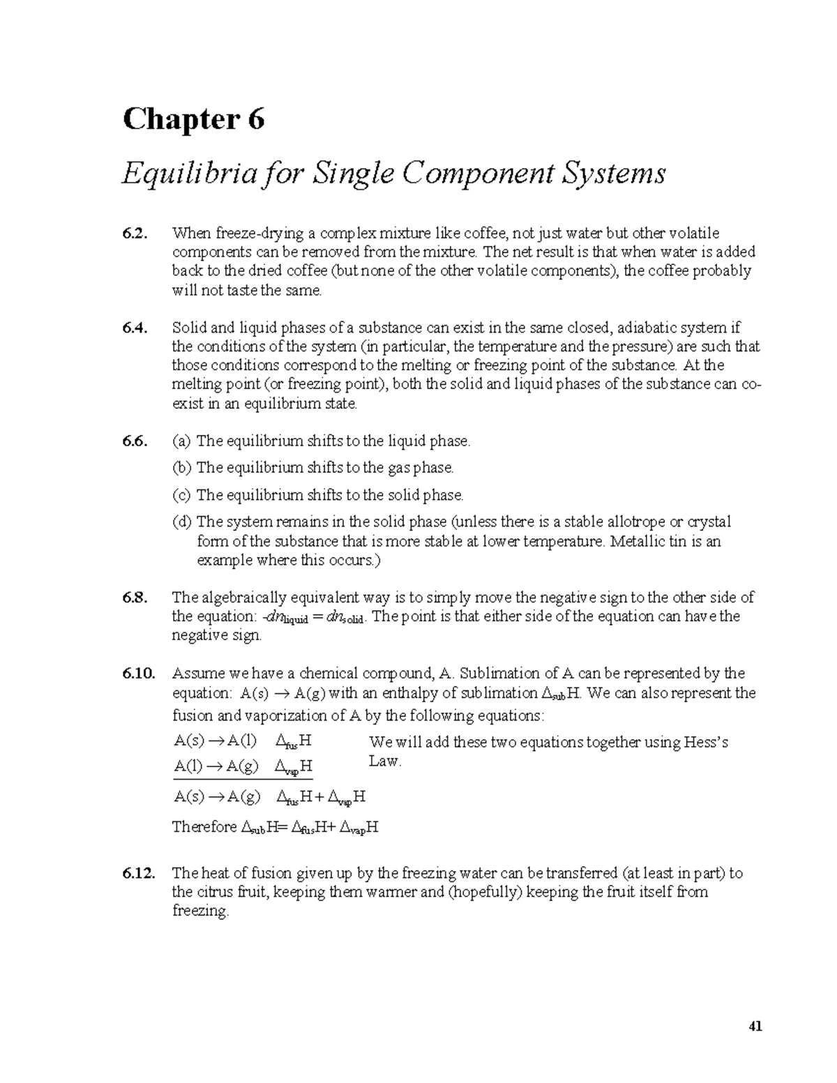 Ball2e IM CH06 - Ejercicios resueltos de David B - Chapter 6 Equilibria for Single Component ...
