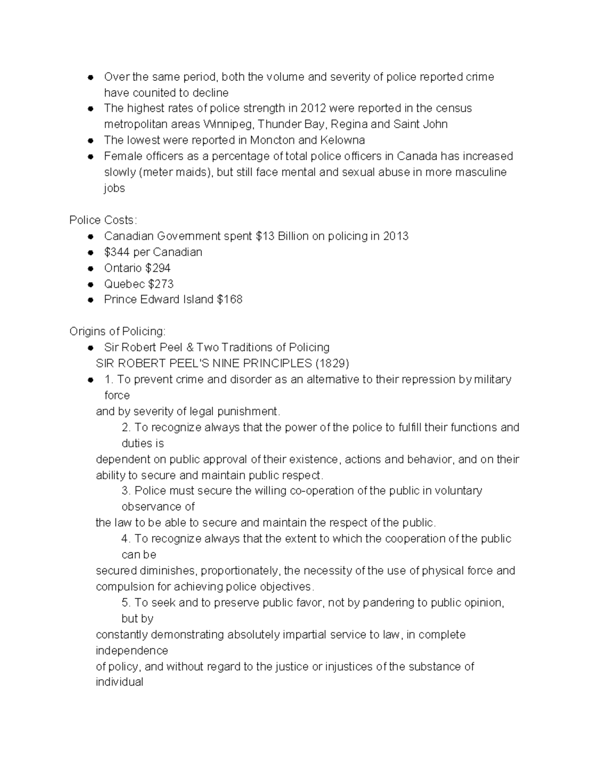 CRM 1300 Notes 17 - Over the same period, both the volume and severity ...
