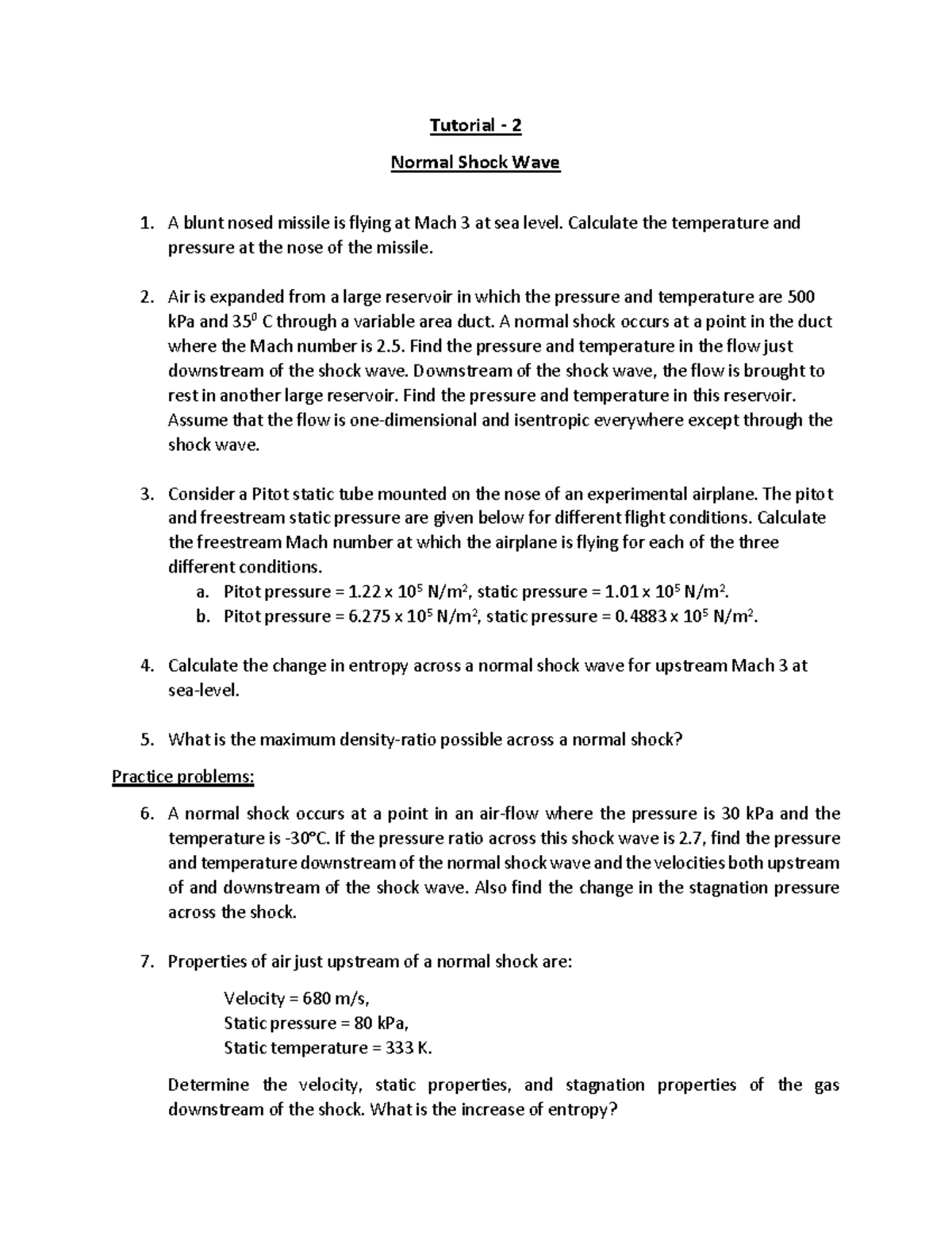 AE 236 Tutorial-2 ...