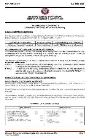 FAR 23 Notes Payable Loans Payable Debt Restructuring - Financial ...